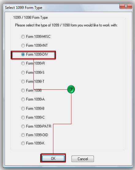 1099-DIV new forms list - W2 Mate® Software Tutorials